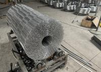 China 1.8mm Thickness Galvanized Steel pipe winding mesh For Chemical Processing Pipeline for sale