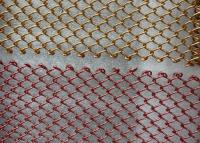 China Diamond Hole Anti-rust Chain Link Curtain with Customizable Colors for Ceiling Decoration for sale