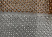 China Diamond Hole Anti-rust Chain Link Curtain with Customizable Colors for Ceiling Decoration for sale