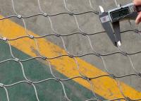 China 200KG Bear Weight 50mm Hole Size Ferruled Type Wire Rope Mesh for Safety Protection for sale