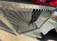 China 200KG Bear Weight 50mm Hole Size Ferruled Type Wire Rope Mesh for Safety Protection for sale