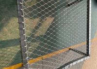 China 2.5mm SS316 Ferruled Type Wire Rope Mesh with 200KG Capability Weight for Safety Use for sale