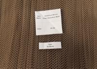 China 8mm Hole Size 1.2mm Wire Diameter HF-08 Color Aluminium Woven Chain Decoration Mesh Curtain for sale