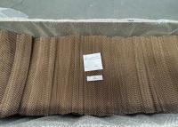 China 8mm Hole Size 1.2mm Wire Diameter HF-08 Color Aluminium Woven Chain Decoration Mesh Curtain for sale