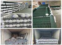 China 1.5Meters Width Diamond Hole Chain Link Fence with Anti-Rust Protection for Garden Use for sale