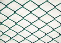 China 50mm*50mm Hole Size Diamond Shape PVC Coated Chain Link Fence for Farm Use for sale