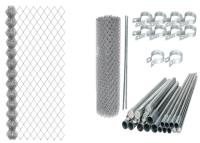 China 3 Meters Length Hot Dipped Galvanized Chain Link Fence for Airport Use for sale