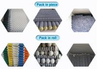 China 2.8meters Width Hot Dipped Galvanized Chain Link Fence with Diamond Shape for School Use for sale