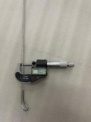 China 2.28m Length 3.36mm Wire Diameter Galvanized Double Loop Quick Link Bale Ties Wire for Cotton for sale
