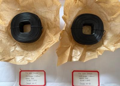 China 16.5Gauge1.48mm 3.5lbs  Square Hole Type Black Annealed Tie Wire for tie Carton work for sale