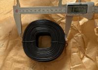 China 110mm diameter Square Hole 1.48mm 16.5Gauge 3.5lbs Pre-Rolled Tie Wire for Tying carton for sale