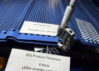China 5050mm Length RAL5000 Violet Blue Color Windbreak safety screen for Garden for sale