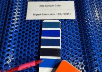 China 5Peaks Signal Blue Color RAL5005 Windbreak safety screen for  wash coal factory for sale