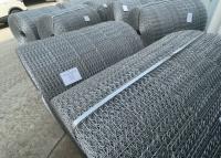 China 6 Lines Wire 2.5mm Pipeline Coating Mesh Use In Gas Oil Pipeline Project for sale