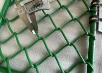 China 5mm Wire diameter Green Color PVC Coated Helideck Safety Mesh For Helideck safety use for sale