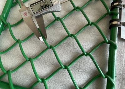 China 5mm Wire diameter Green Color PVC Coated Helideck Safety Mesh For Helideck safety use for sale