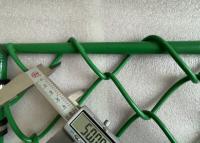 China 5mm Wire diameter Green Color PVC Coated Helideck Safety Mesh For Helideck safety use for sale