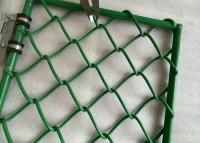 China 5mm Wire diameter Green Color PVC Coated Helideck Safety Mesh For Helideck safety use for sale