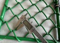 China 50mm hole size Green PVC Coated Helideck Safety Mesh For Heliport use for sale