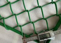 China 50mm hole size Green PVC Coated Helideck Safety Mesh For Heliport use for sale