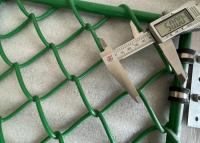 China 50mm hole size Green PVC Coated Helideck Safety Mesh For Heliport use for sale