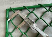 China Green Color 50mm*50mm hole size PVC Coated Helideck Safety Mesh For Perimeter use for sale