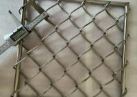China 55mm Hole 4.0mm Thickness Stainless steel Helideck Safety Mesh For Heliport use for sale