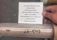 China Export roll Package 400Mesh Count SS304 Stainless Steel Woven Wire Mesh use for Food industry for sale