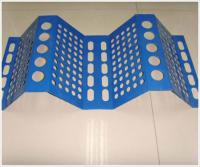China Blue Color Windbreak Fence Panels with Max 11M Length and Above 20 Years Use Life for Coal Washing Plants for sale