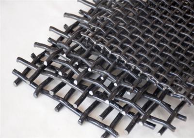 China Corrosion Resistant Crimped Woven Wire Mesh Square Hole Shaped for sale