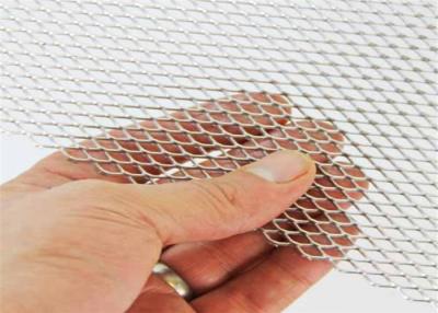 China 1.8mm Thickness Galvanized treatment Diamond type Expanded Metal Mesh Sheet for sale