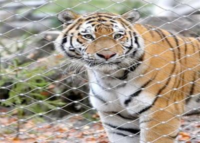 China High Tensile Strength Wire Rope Mesh Fencing Easy Fold For Animal Enclosure for sale
