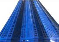 China Galvanized Steel Perforated Sheet Windbreak Fence Panels with 25%-40% Aperture Opening Rate for Dust Suppression and Anti-UV Protection for sale