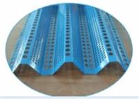 China Galvanized Steel Perforated Sheet Windbreak Fence Panels with 25%-40% Aperture Opening Rate for Dust Suppression and Anti-UV Protection for sale