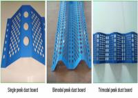 China Galvanized Plate Windbreak Fence Panels with Anti-UV and Round Perforated Hole for Windproof Dust Control for sale