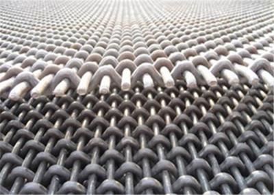 China 65Mn High Carbon Steel Crimped Wire Mesh Screen Anti Rust For Mine Machine for sale