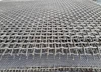 China High Carbon Steel Crimped Screen Mesh with 10mm-150mm Hole and Square OEM Hole Shape for Mine Sieving for sale