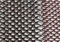 China Bronze Color Decorative Wire Mesh , Decorative Metal Curtains Long Use Life for sale