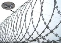 China Anti Corrosion Razor Blade Barbed Wire BTO- 22 For Construction Fencing for sale