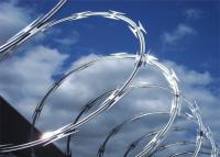 China SS304 Grade Strong Tensile Stainless Steel Razor Barbed Wire for Safety Fence for sale