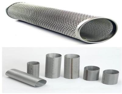 China 300mm diemater 0.8m length High Pressure Water Filter Stainless Steel Woven Wire Mesh Pipe for sale