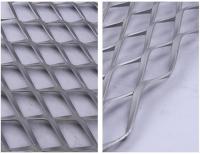 China 0.8mm thickness strong tensile Perimeter Fencing Expanded Metal Wire Mesh for sale