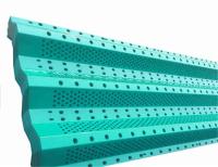 China 11 Meter Long Windbreak Fence Panels with Electrostatic Powder Painting and Perforated Round or Hexagonal Holes for Anti Wind Dust Net for sale