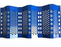 China OEM Service 1000mm Width Three Peak Type Dust Wind Suppression Fence Panels for sale