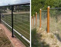 China Standard Export Dimension Welded Wire Mesh Fence Black Colour for sale