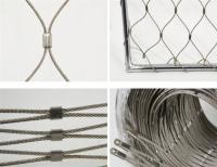 China 20 Years Use Green Wall Climbing Wire Rope Mesh 30m 40m 50m 100m Length for sale
