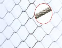China OEM 7 * 7 Woven Stainless Steel Wire Rope Mesh For Global Decoration And Protection for sale