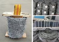 China 100mm Distance Stainless Steel Double Twisted Razor Barbed Wire for Security Fencing for sale