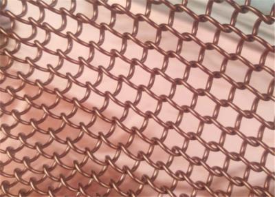 China Flexible 0.8mm Dia Metal Coil Drapery For Ceiling for sale