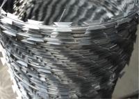 China Anti Corrosion BTO-28 BTO-22 Galvanized Razor Barbed Wire for sale